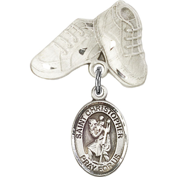 Hail MaryGifts | Jewelry | St Christopher Baby Badge 9225923 | Poshmark